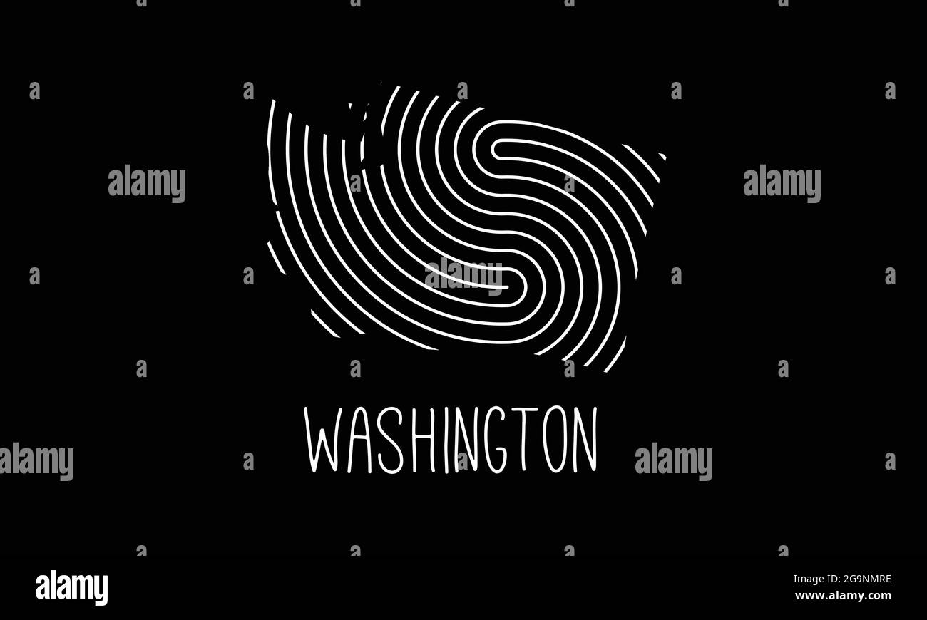 Washington Tech Map High Resolution Stock Photography and Images - Alamy