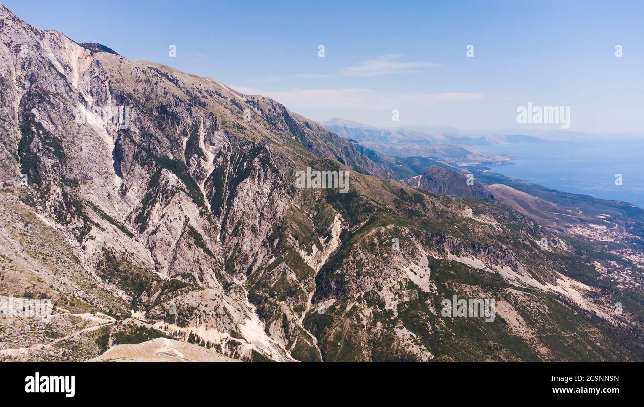 Llogara hiking albania hi-res stock photography and images - Alamy