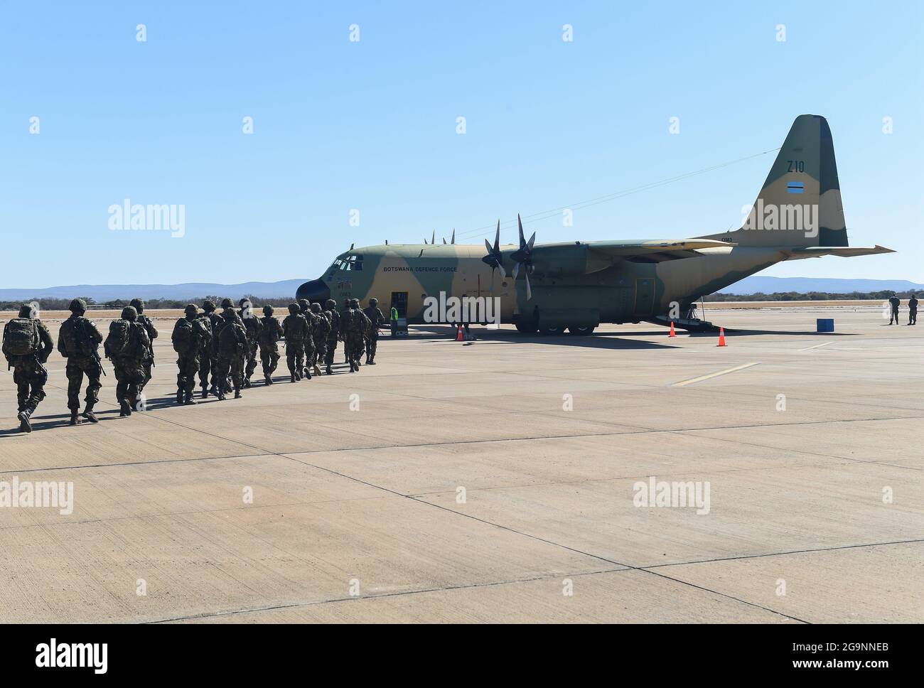 Botswana defence force hi-res stock photography and images - Alamy