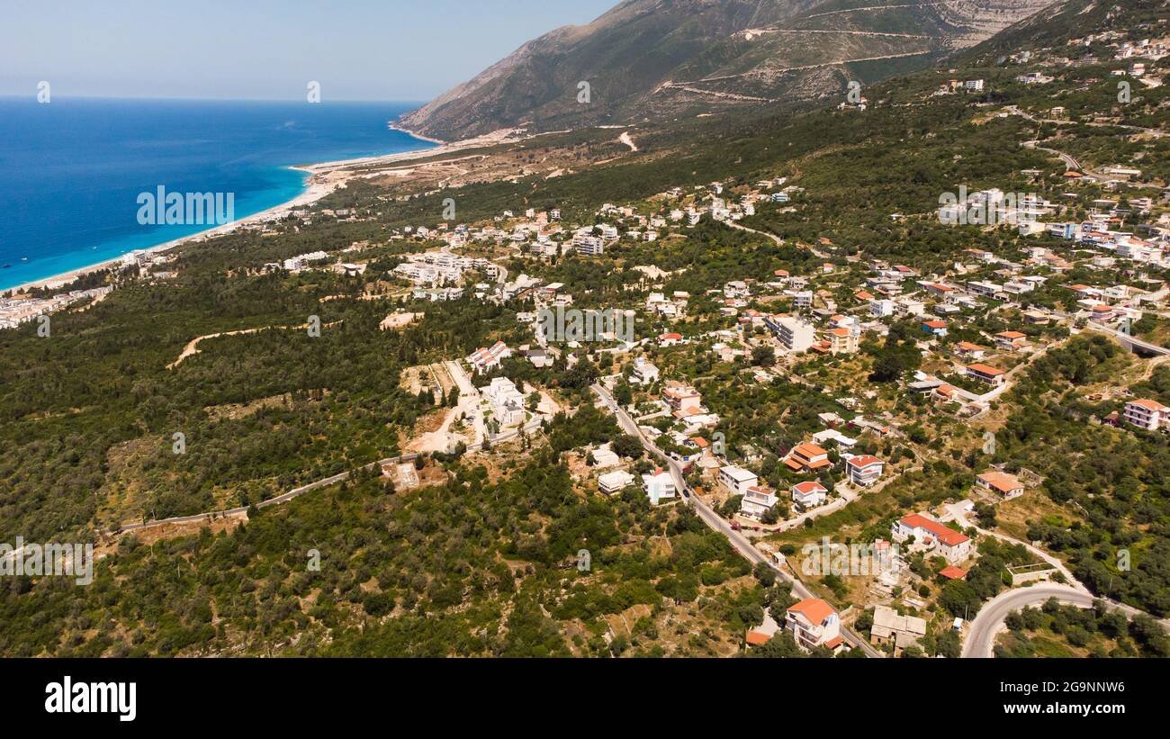 Albania Beach Dhermi High Resolution Stock Photography and Images - Alamy