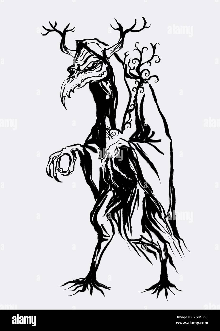 Wendigo hi-res stock photography and images - Alamy