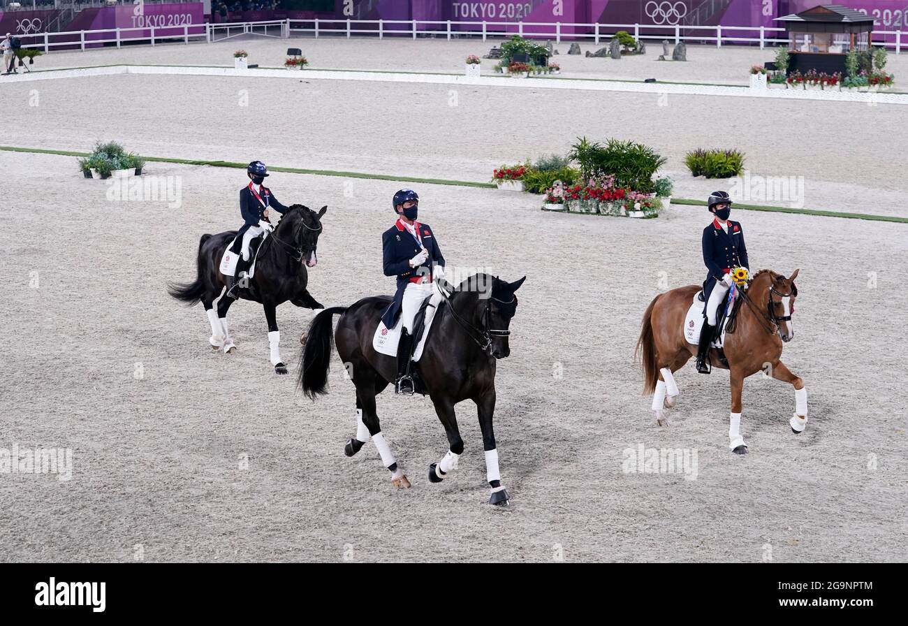 Charlotte dujardin carl hester tokyo hi-res stock photography and ...