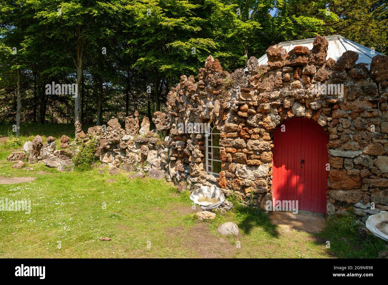 The Curling House at Gosford House East Lothian Stock Photo - Alamy