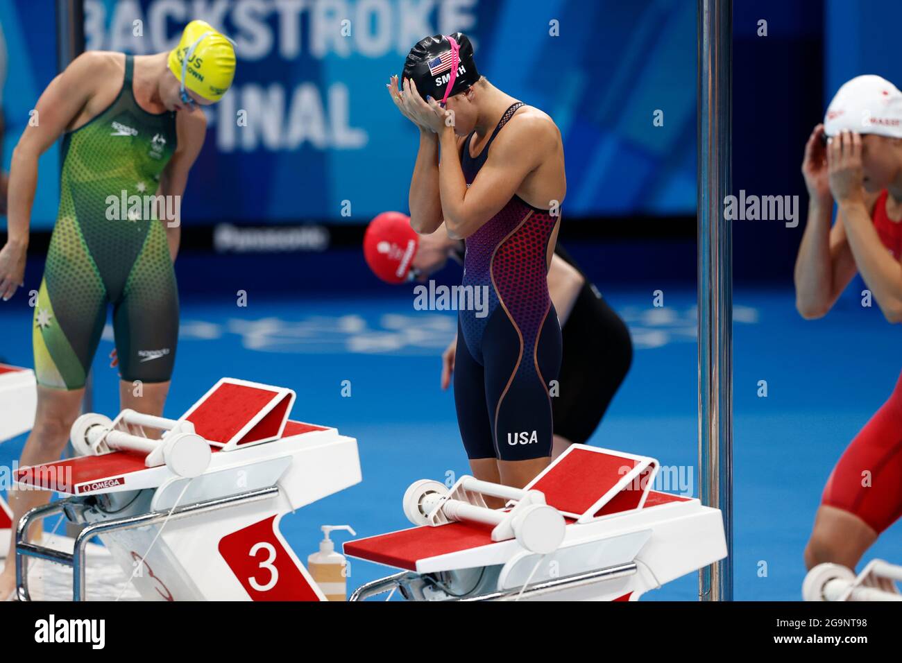 Tokyo, Japan. 27th July, 2021. Regan SMITH (USA), Women's 100m ...
