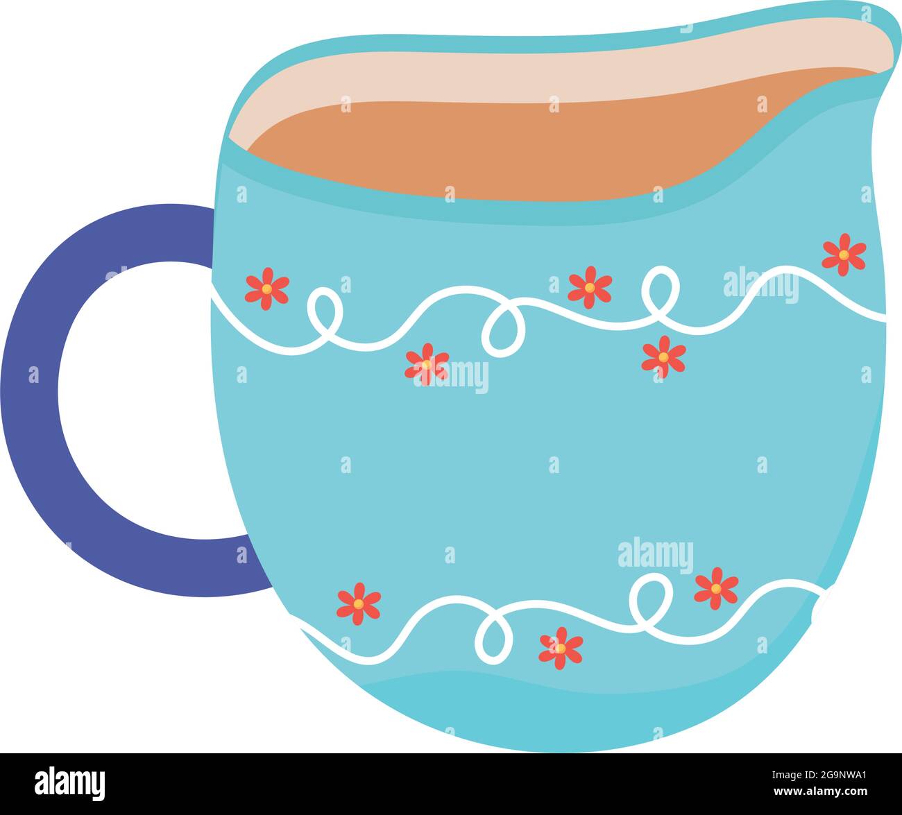 blue cup icon Stock Vector Image & Art - Alamy