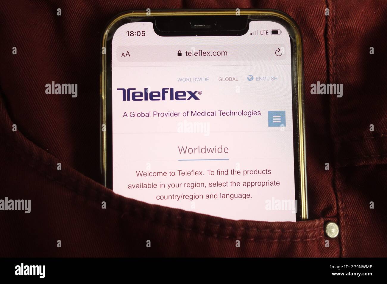 Teleflex inc hi-res stock photography and images - Alamy