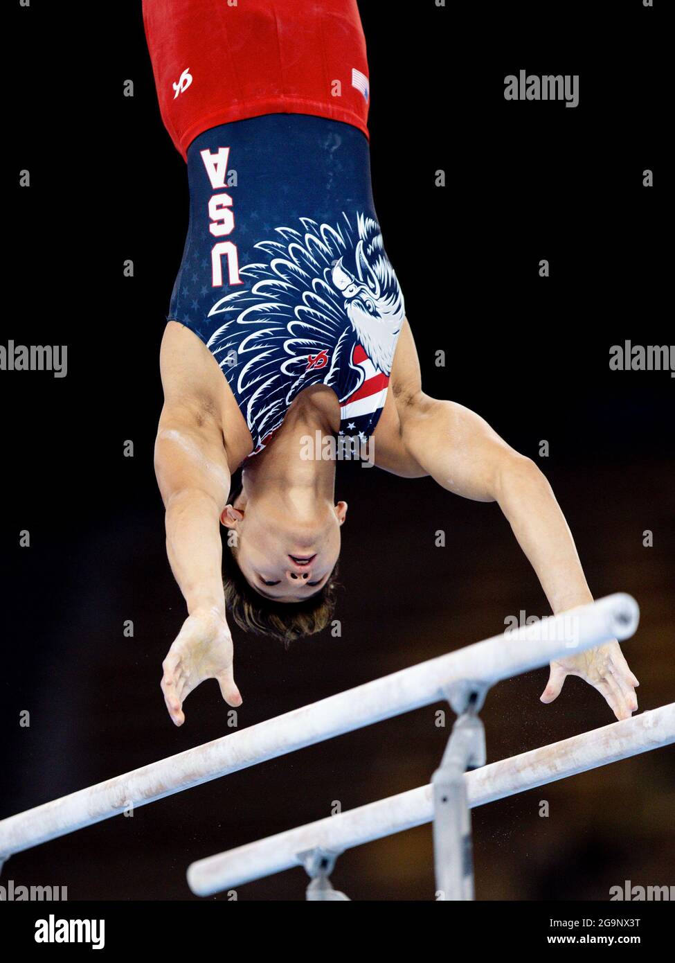 TOKYO, JAPAN - JULY 26: Yul Moldauer of United States of America ...