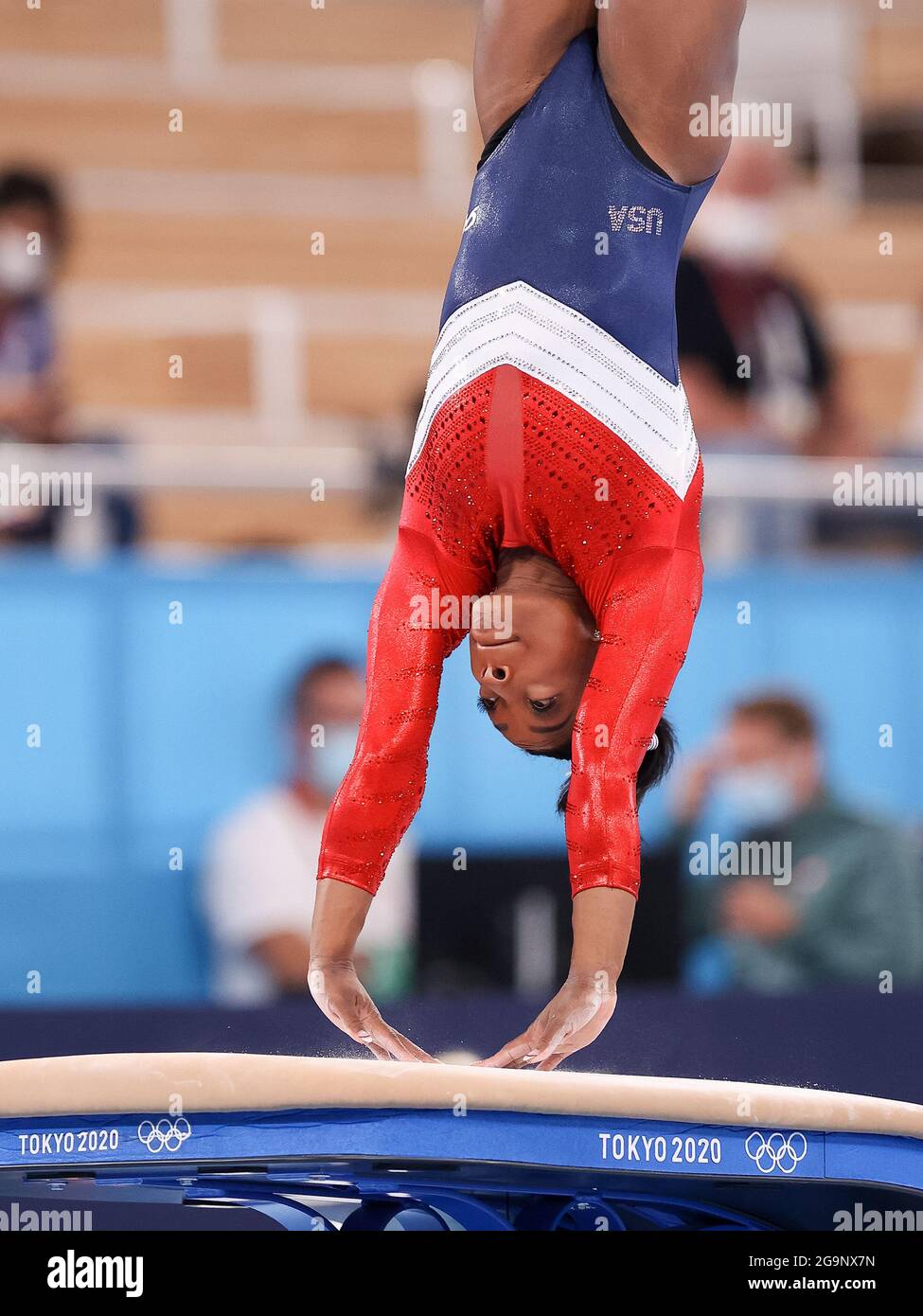 TOKYO, JAPAN - JULY 27: Simone Biles of United States of America ...
