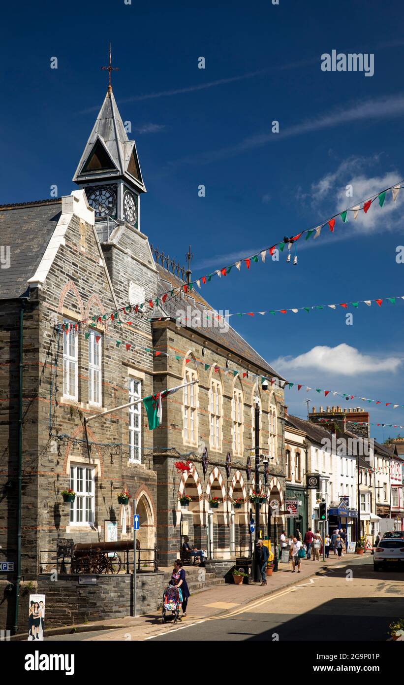 Cardigan guildhall market hi-res stock photography and images - Alamy