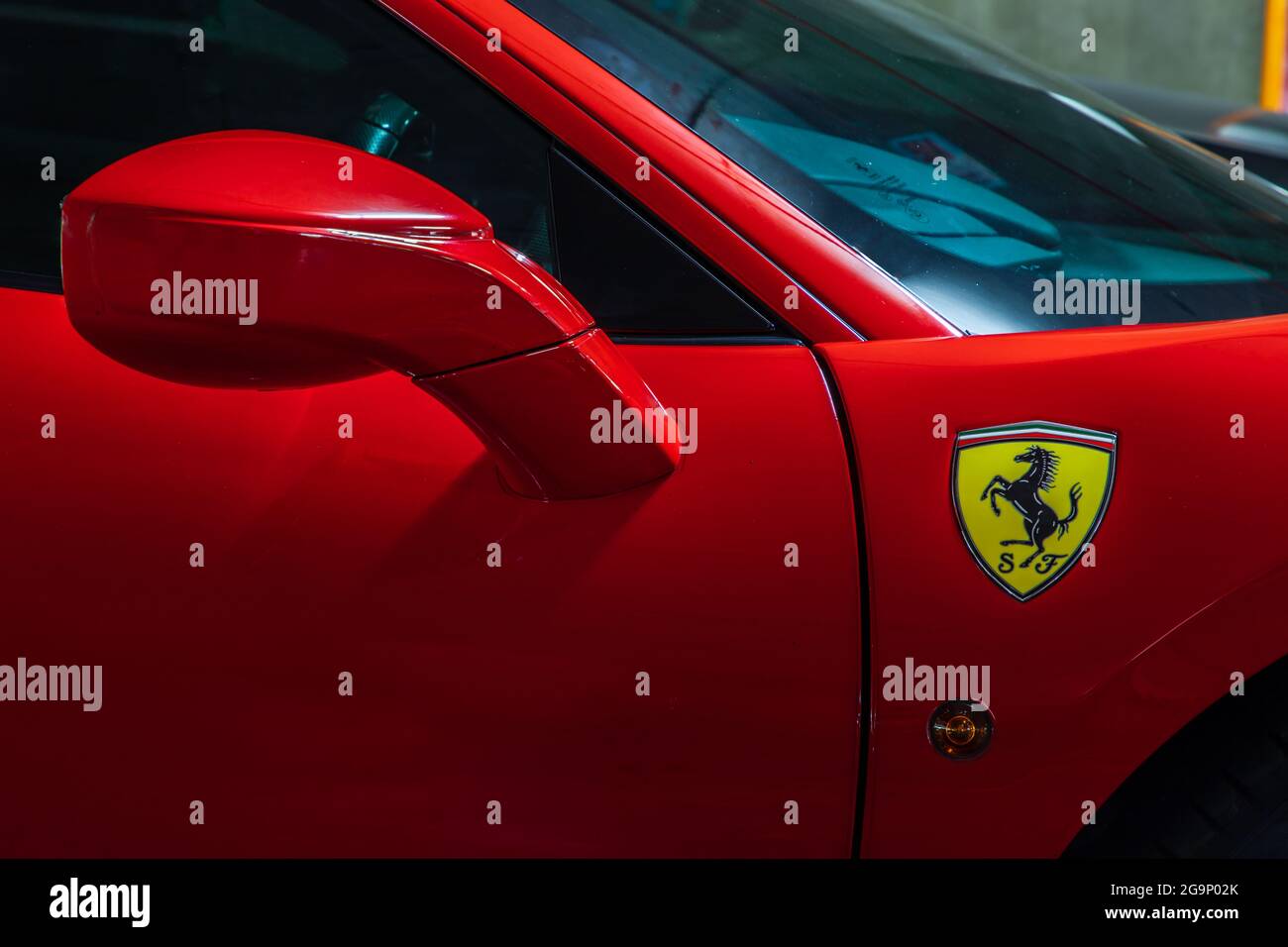 Ferrari beautiful background hi-res stock photography and images - Alamy