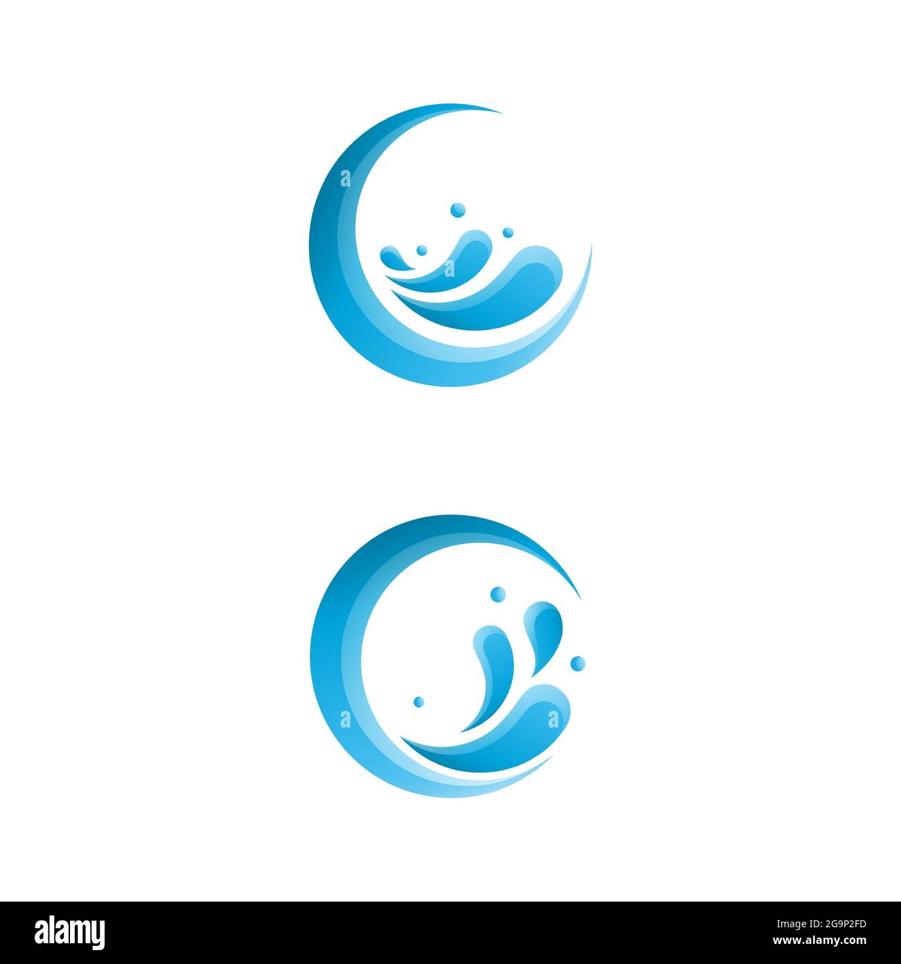 water splash icon vector illustration design template Stock Vector ...