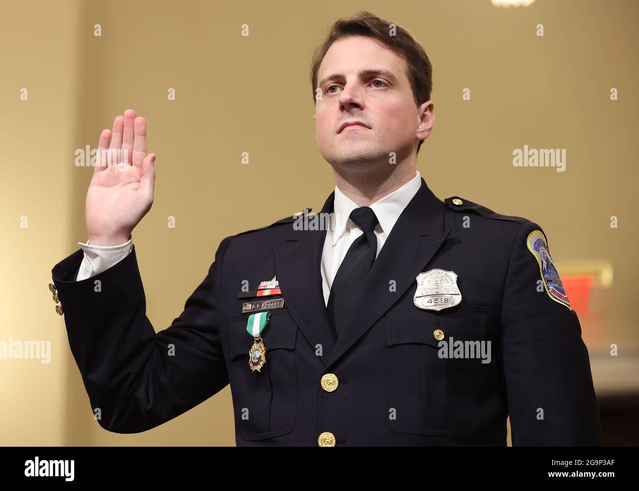 WASHINGTON, DC - JULY 27: DC Metropolitan Police Department officer ...