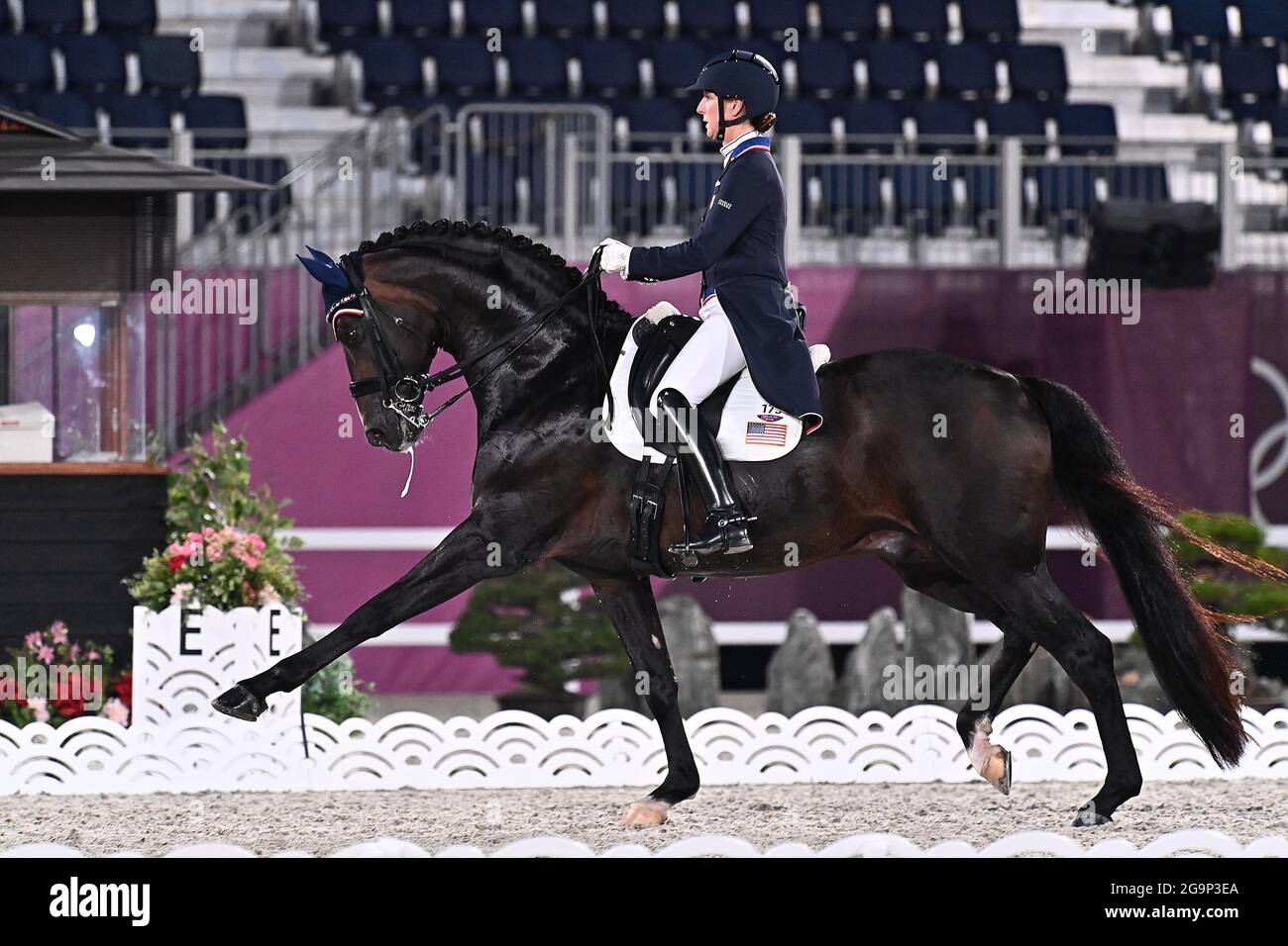 Tokyo, Japan. 27th July, 2021. Dressage Team. Grand Prix Special. Team ...