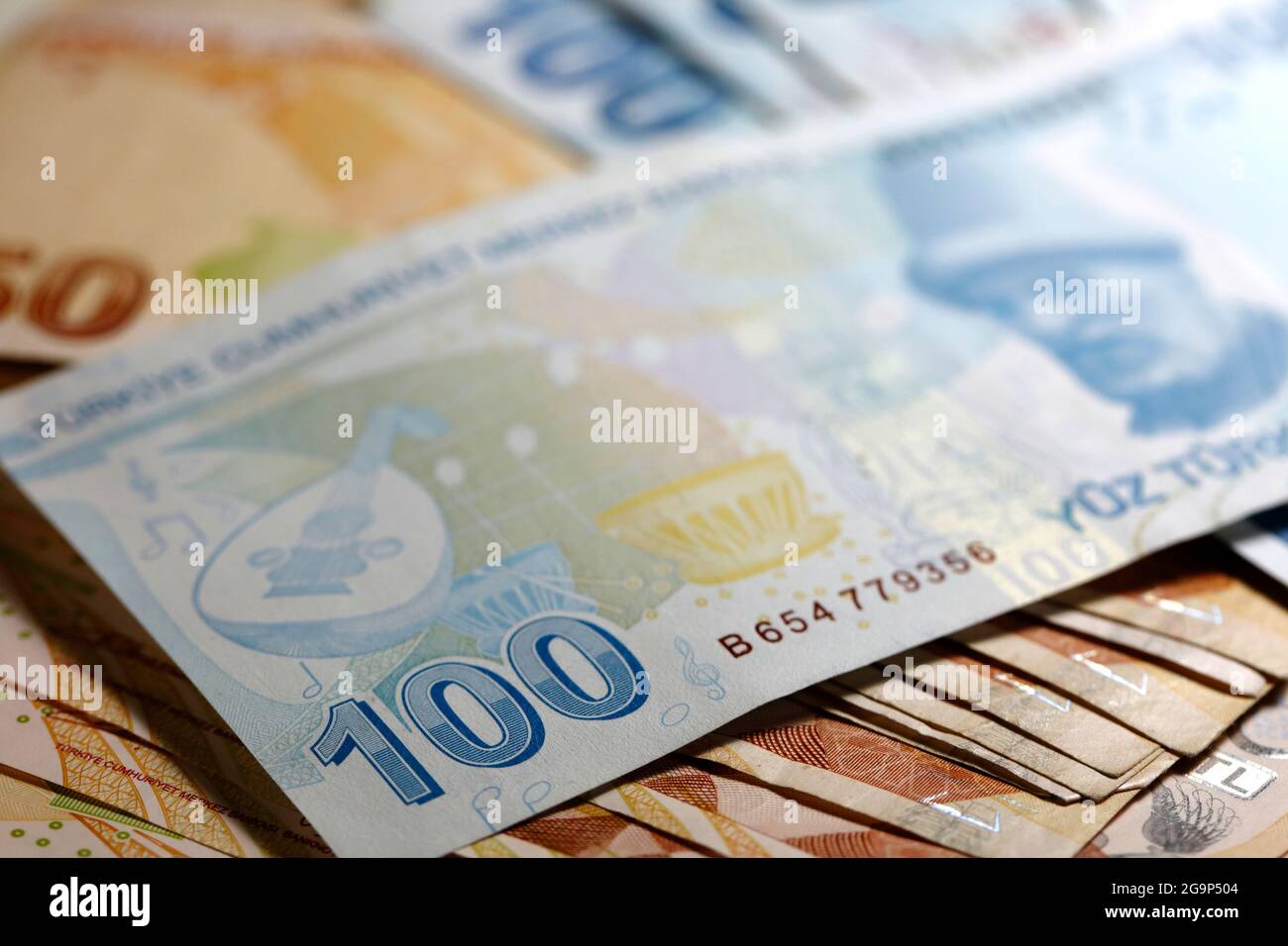 Old turkish lira banknotes hi-res stock photography and images - Alamy