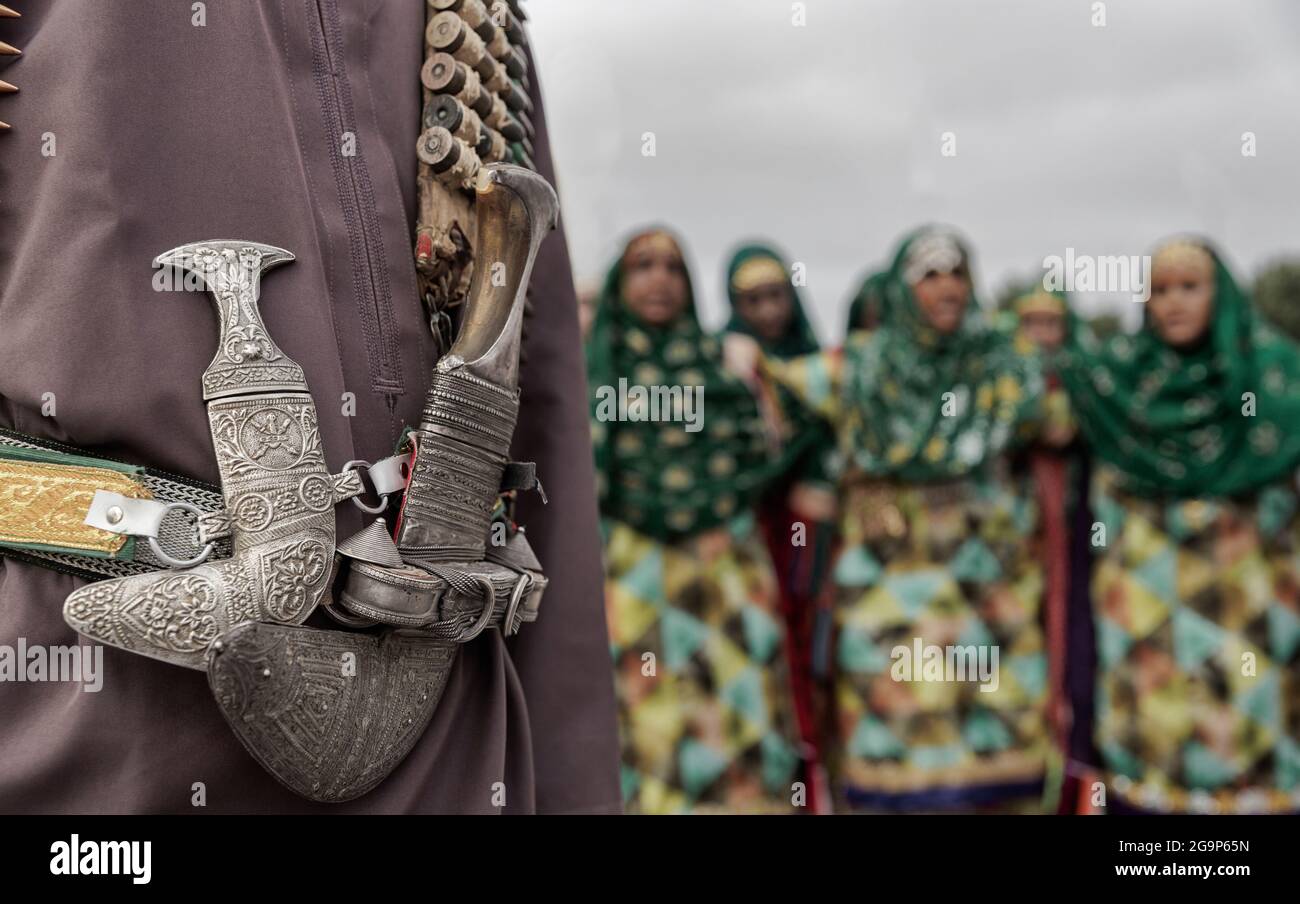 Omani traditional clothing Stock Photo - Alamy