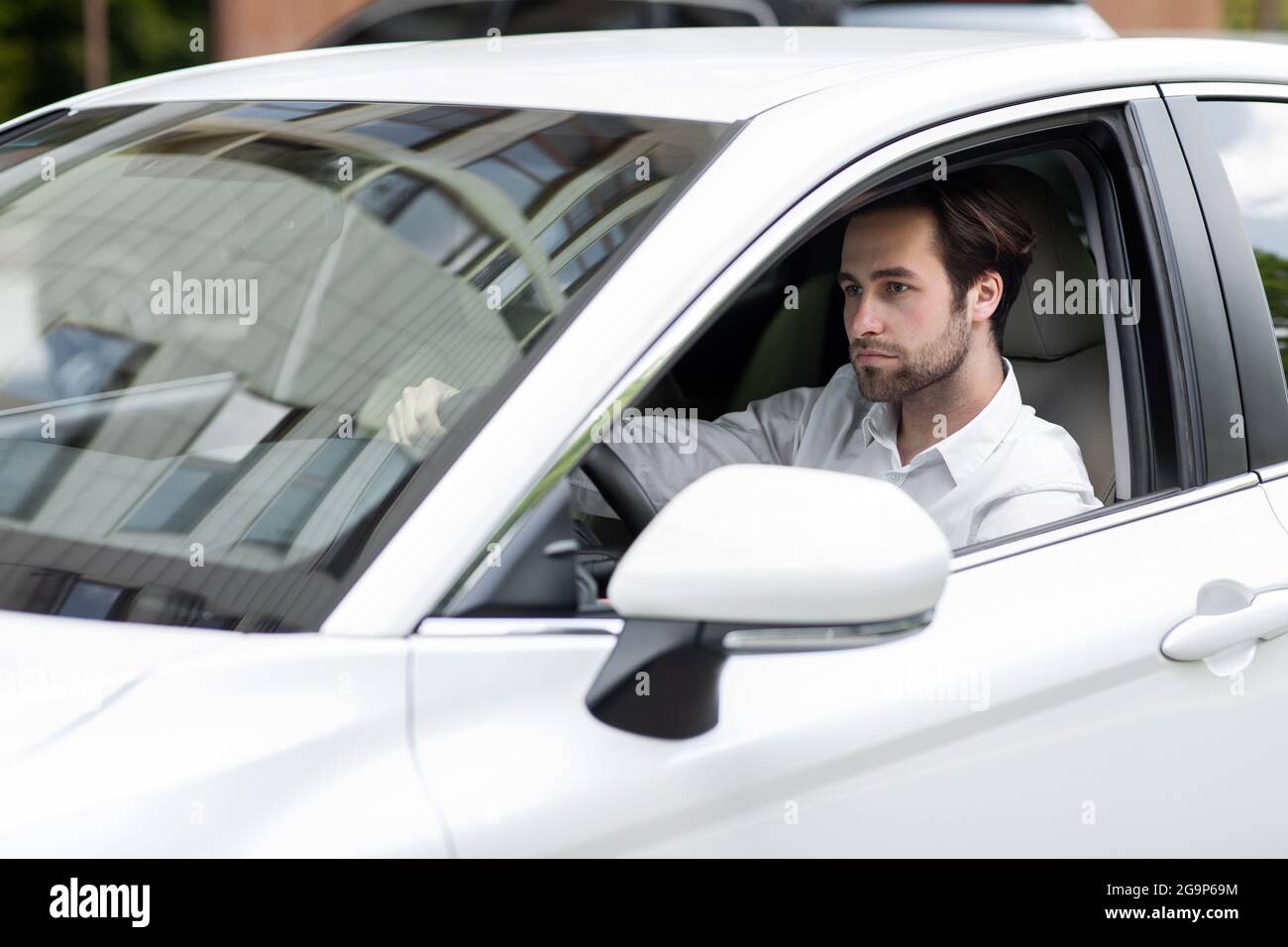Transport in city, vehicle and driving in traffic jam, problems on road ...