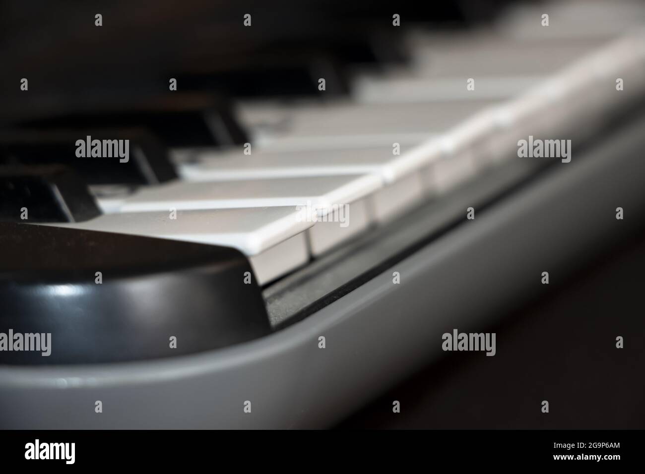 Musical Instrument Piano Keyboard Stock Photo - Alamy
