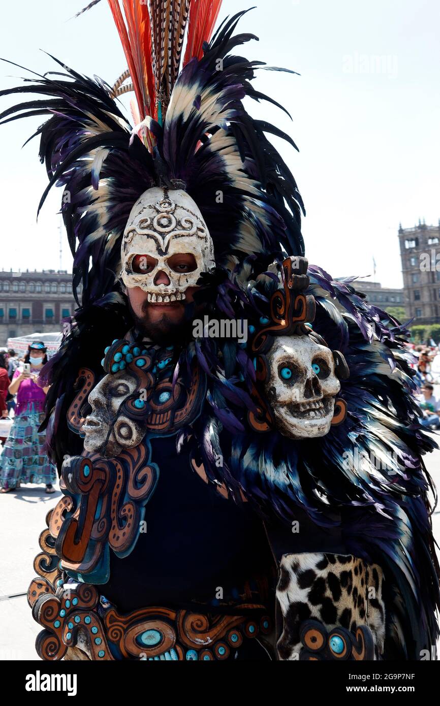 696th anniversary of the founding of tenochtitlan hi-res stock ...