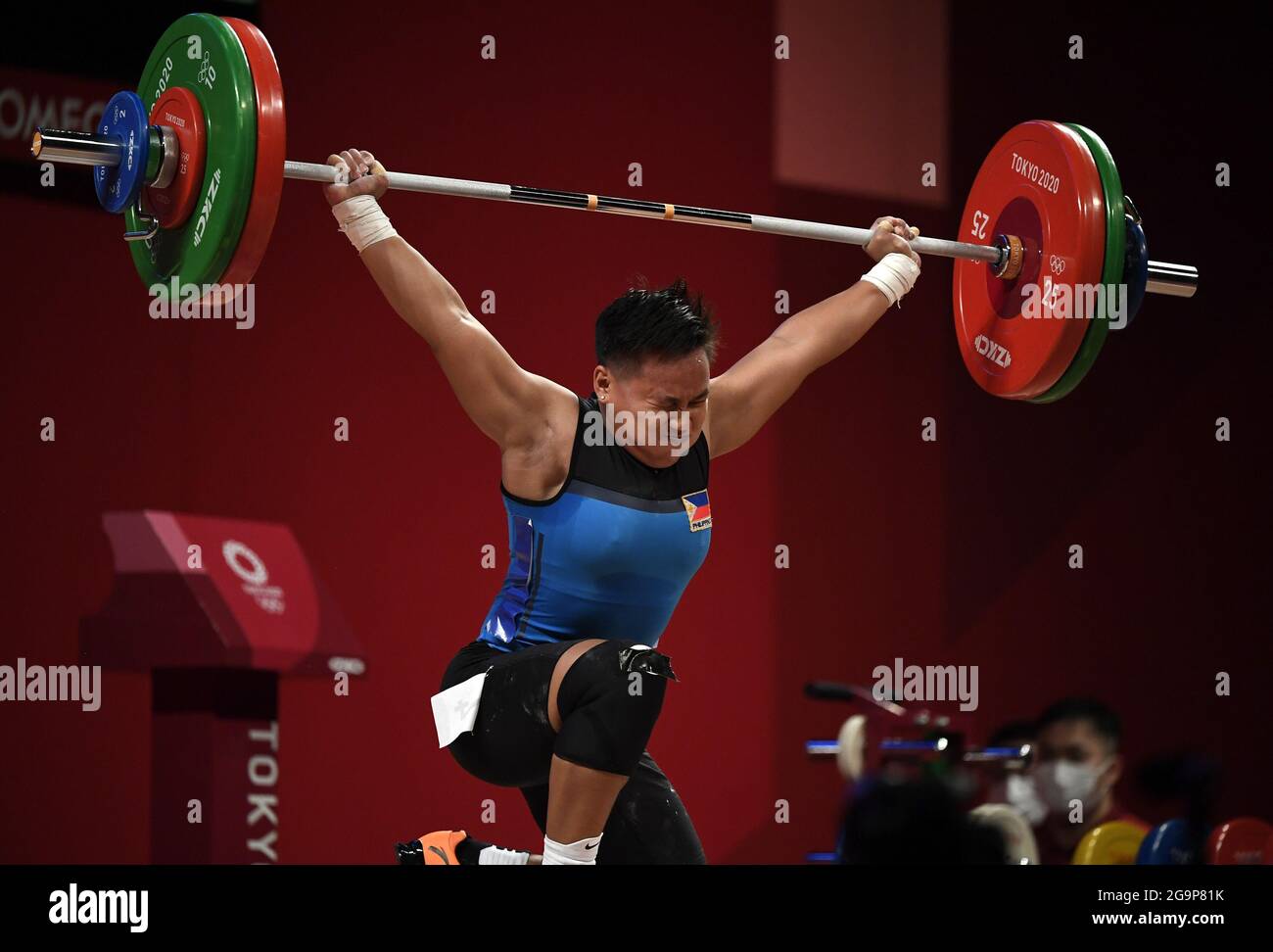 Tokyo, Japan. 27th July, 2021. The Philippines' Elreen Ann Ando begins ...