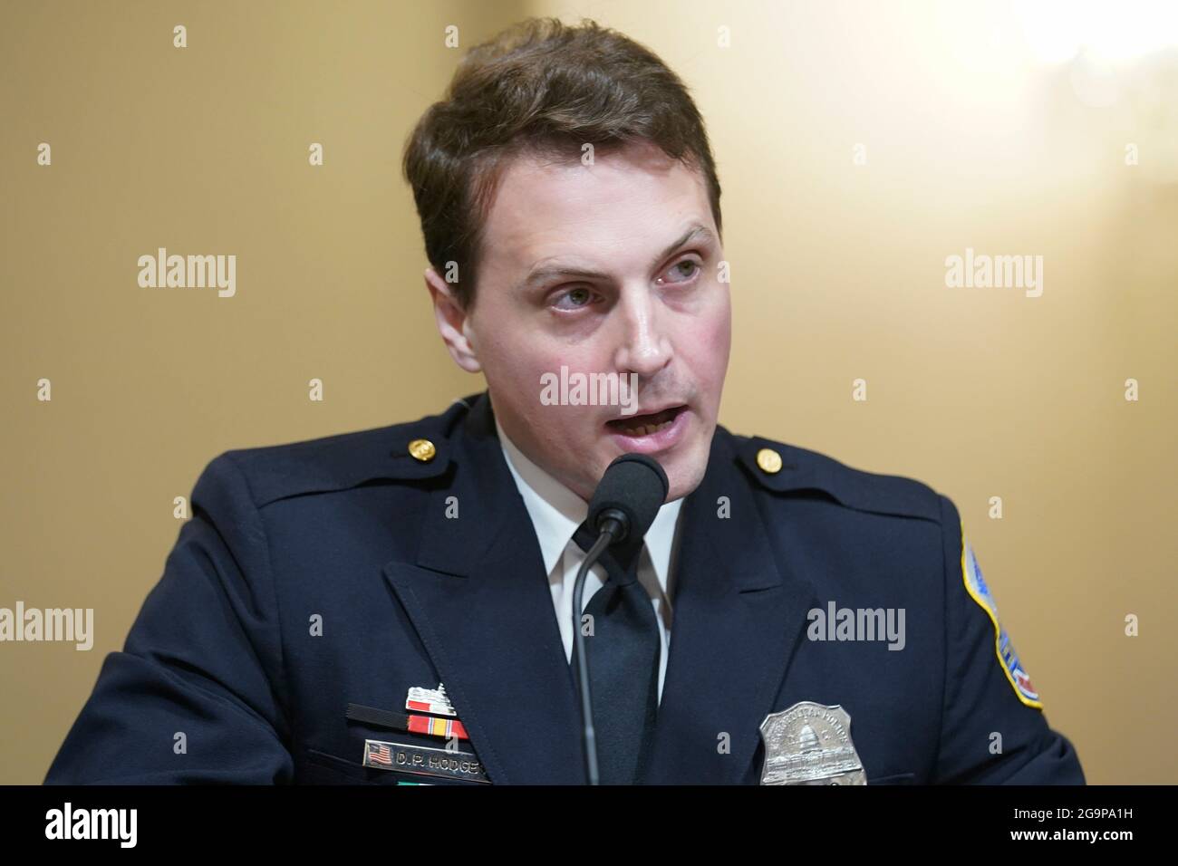 Washington Metropolitan Police Department officer Daniel Hodges ...