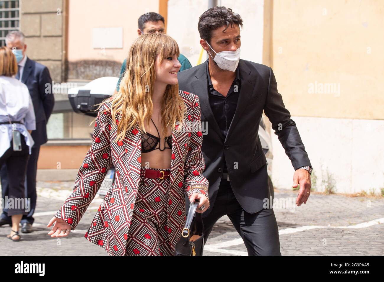 (7/27/2021) Victoria De Angelis, member of Italian rock band Maneskin ...