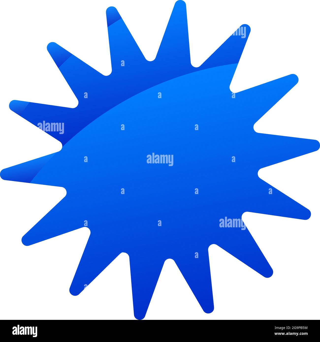 Cartoon starburst, sunburst. Price tag, price label, price flash icon ...