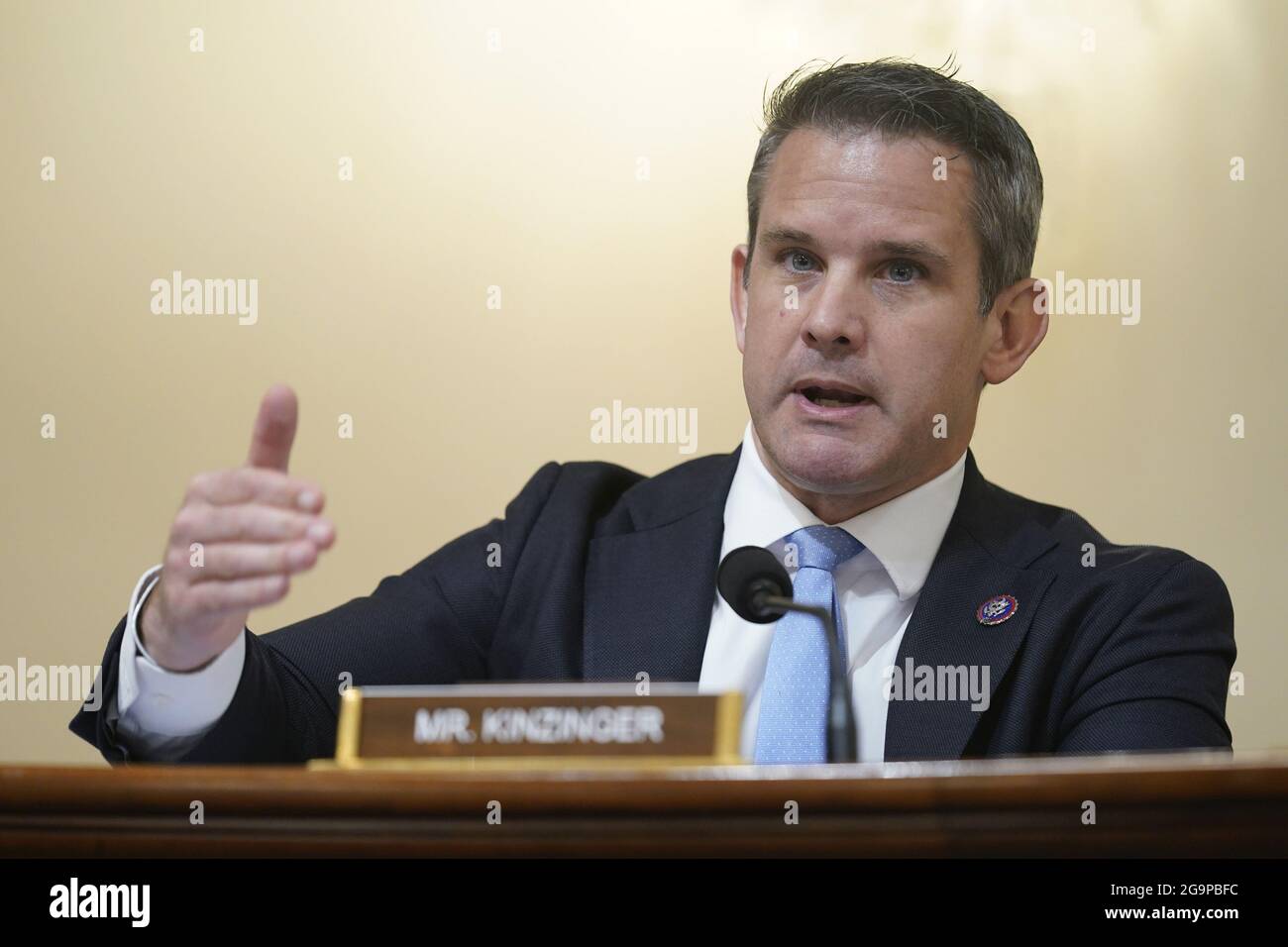 Washington, United States. 27th July, 2021. Rep. Adam Kinzinger, R-Ill ...