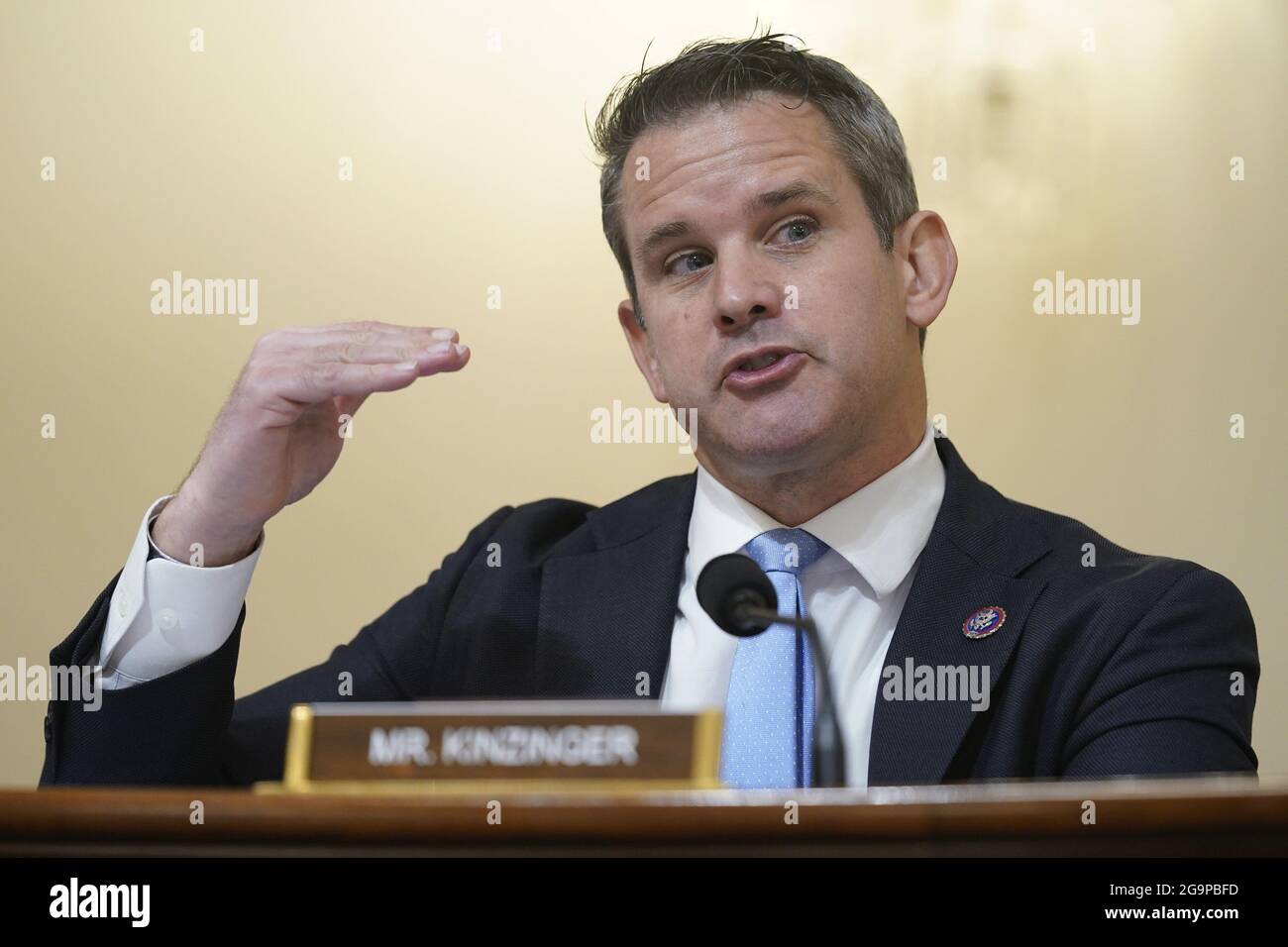 Washington, United States. 27th July, 2021. Rep. Adam Kinzinger, R-Ill ...