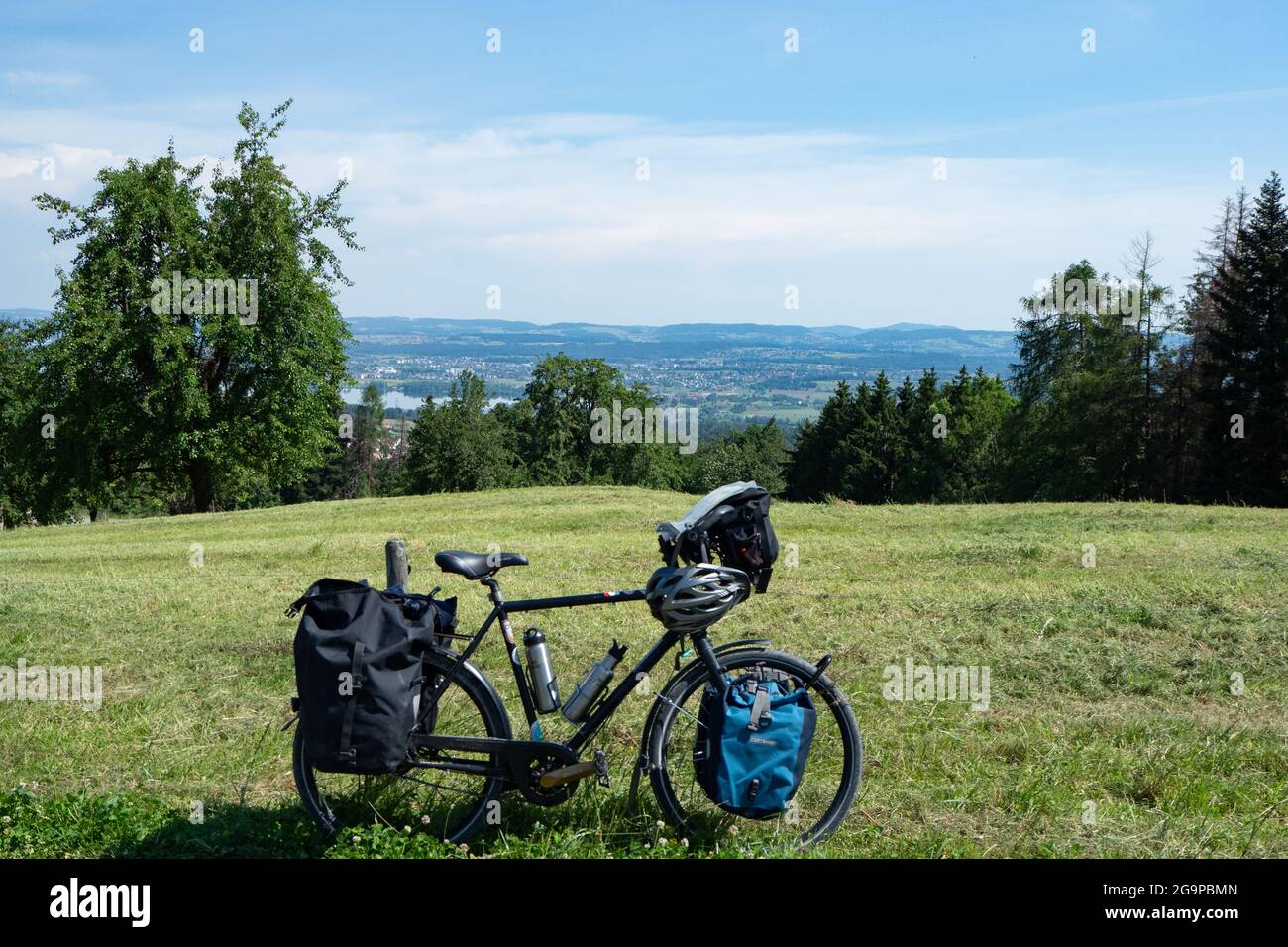 Heavily loaded bike hi-res stock photography and images - Alamy