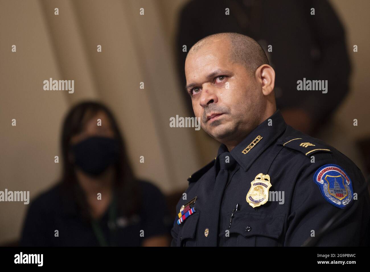 Washington, United States. 27th July, 2021. Aquilino Gonell, sergeant ...