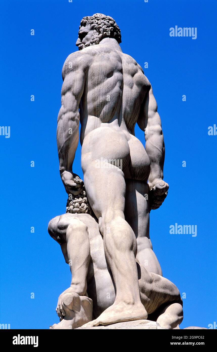 Florence italy statues hi-res stock photography and images - Alamy