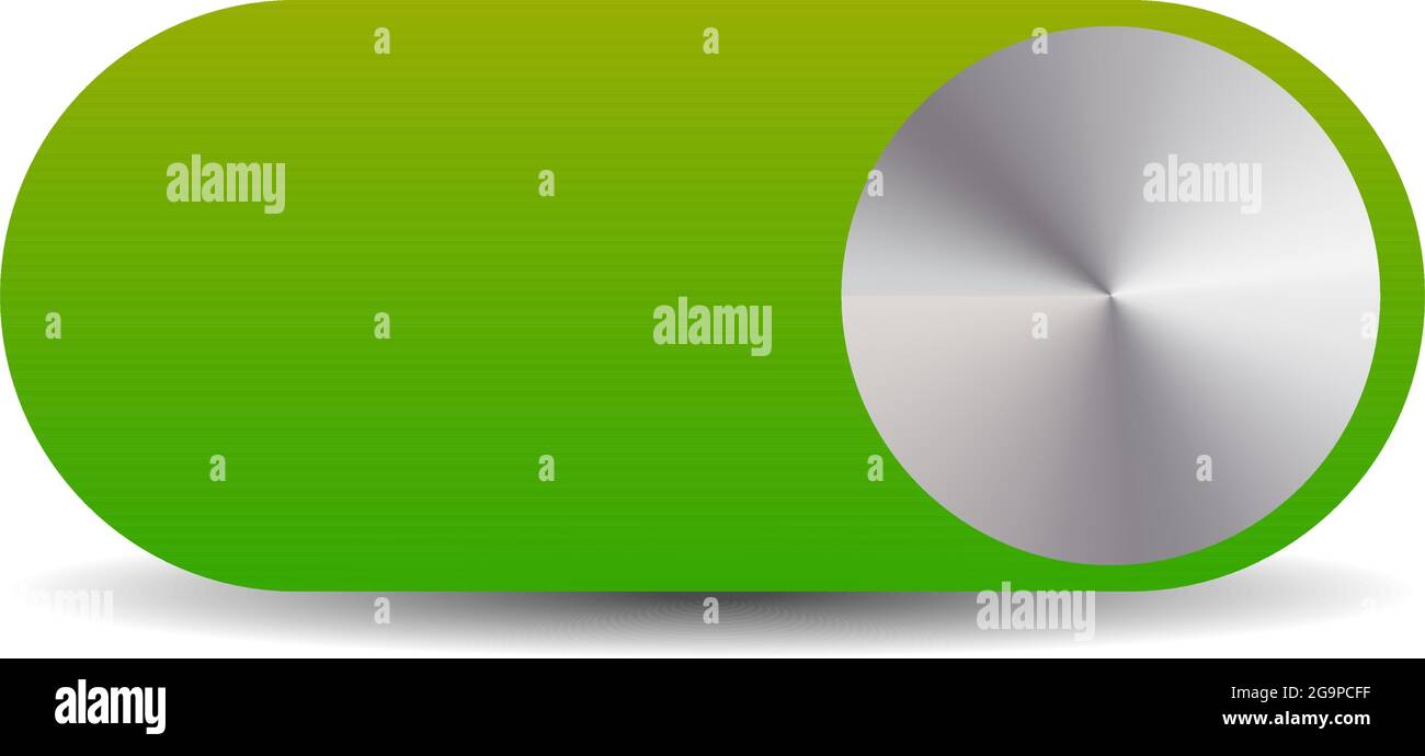 On-off power button, switch, toggle. Slider, touchscreen button Stock ...