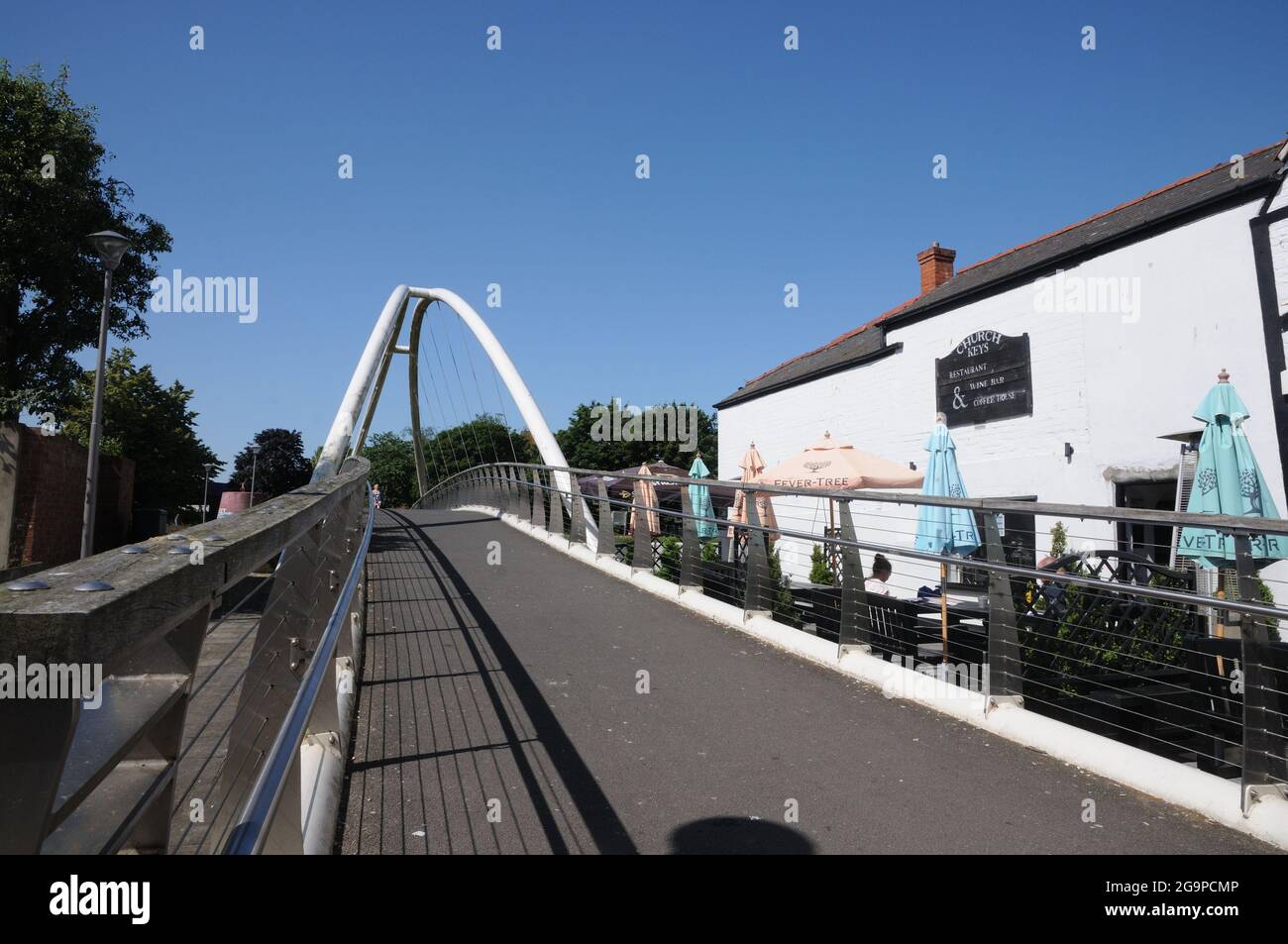 St Botolph's Foot Bridge, Boston, Lincolnshire Stock Photo - Alamy