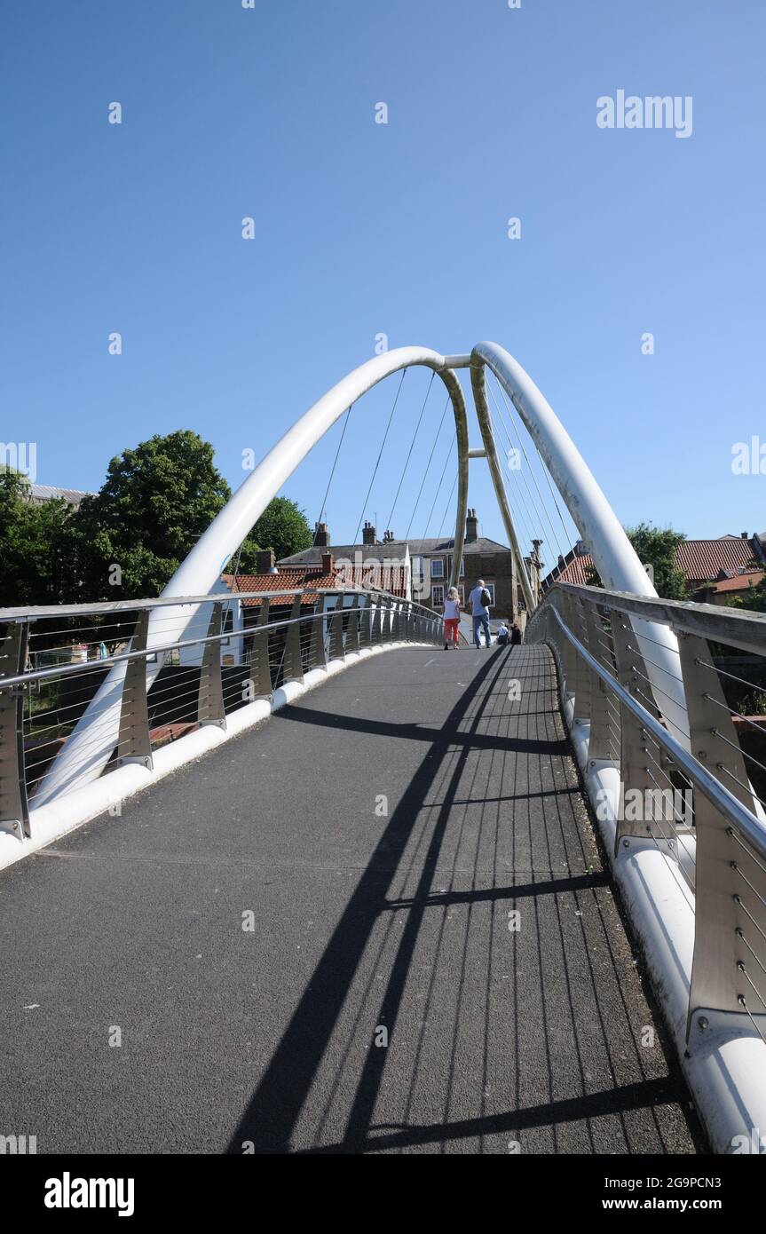 St Botolph's Foot Bridge, Boston, Lincolnshire Stock Photo - Alamy