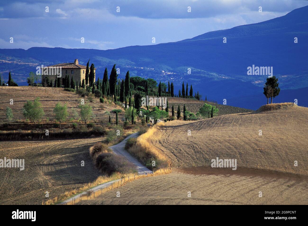 Italy, Tuscany, Sienna province, Crete landscape Stock Photo - Alamy