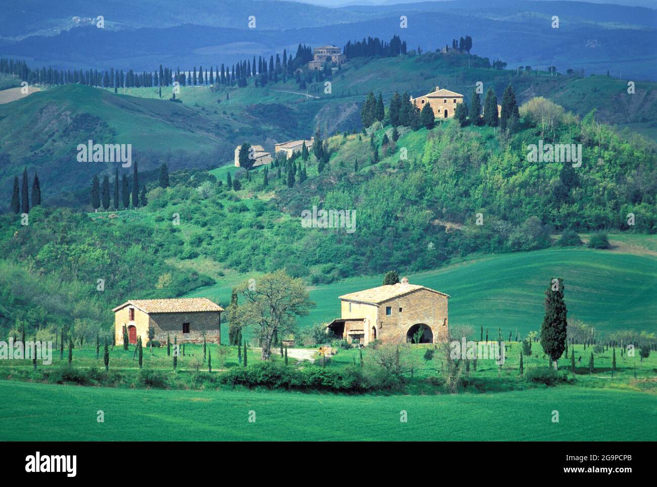 Italy, Tuscany, Sienna province, Crete landscape Stock Photo - Alamy