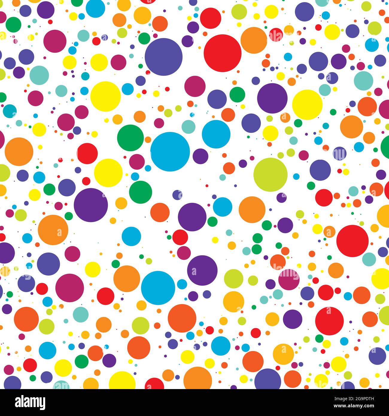 Random dots, circles, polkadots pattern, texture – stock vector ...