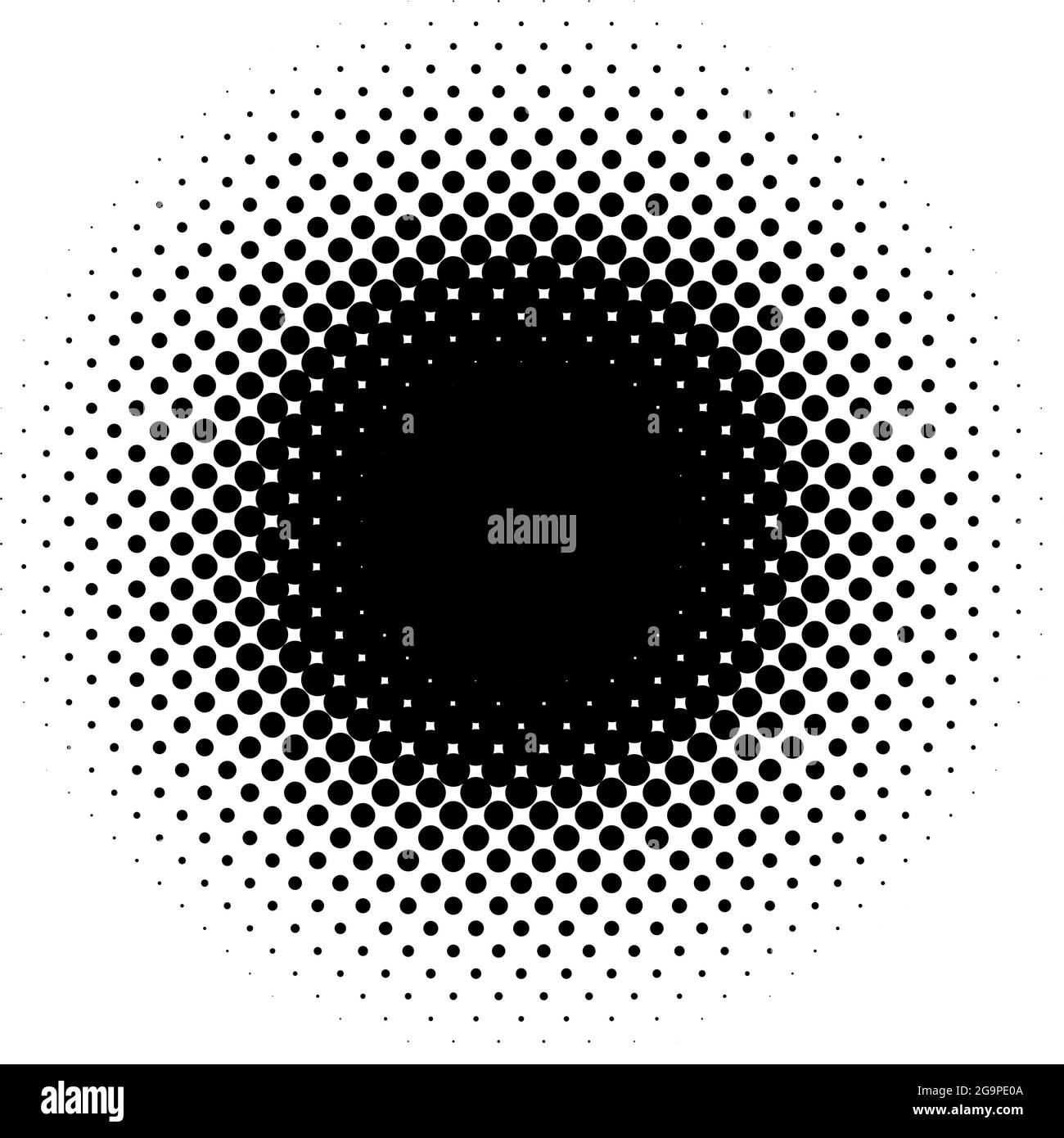 Halftone, screntone comic elefent. Fading, gradation effect – stock ...