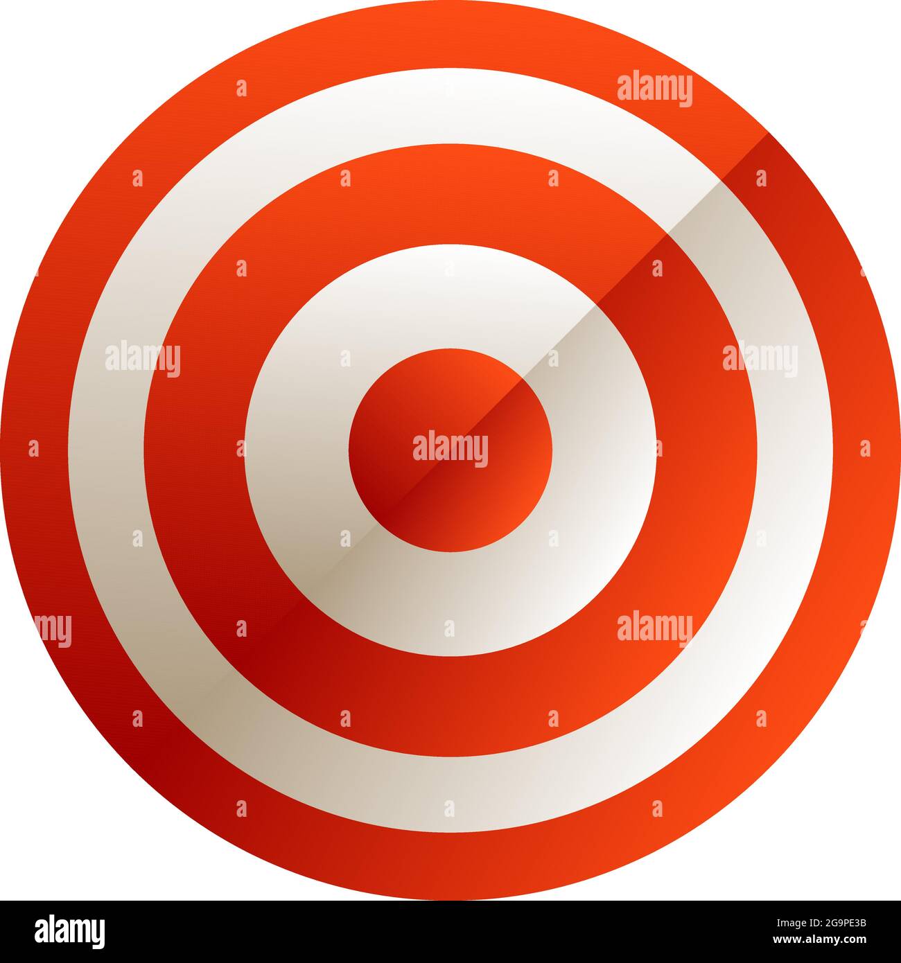 Red target mark, cross hair. Pinpoint, locate, location icon. Accurate ...
