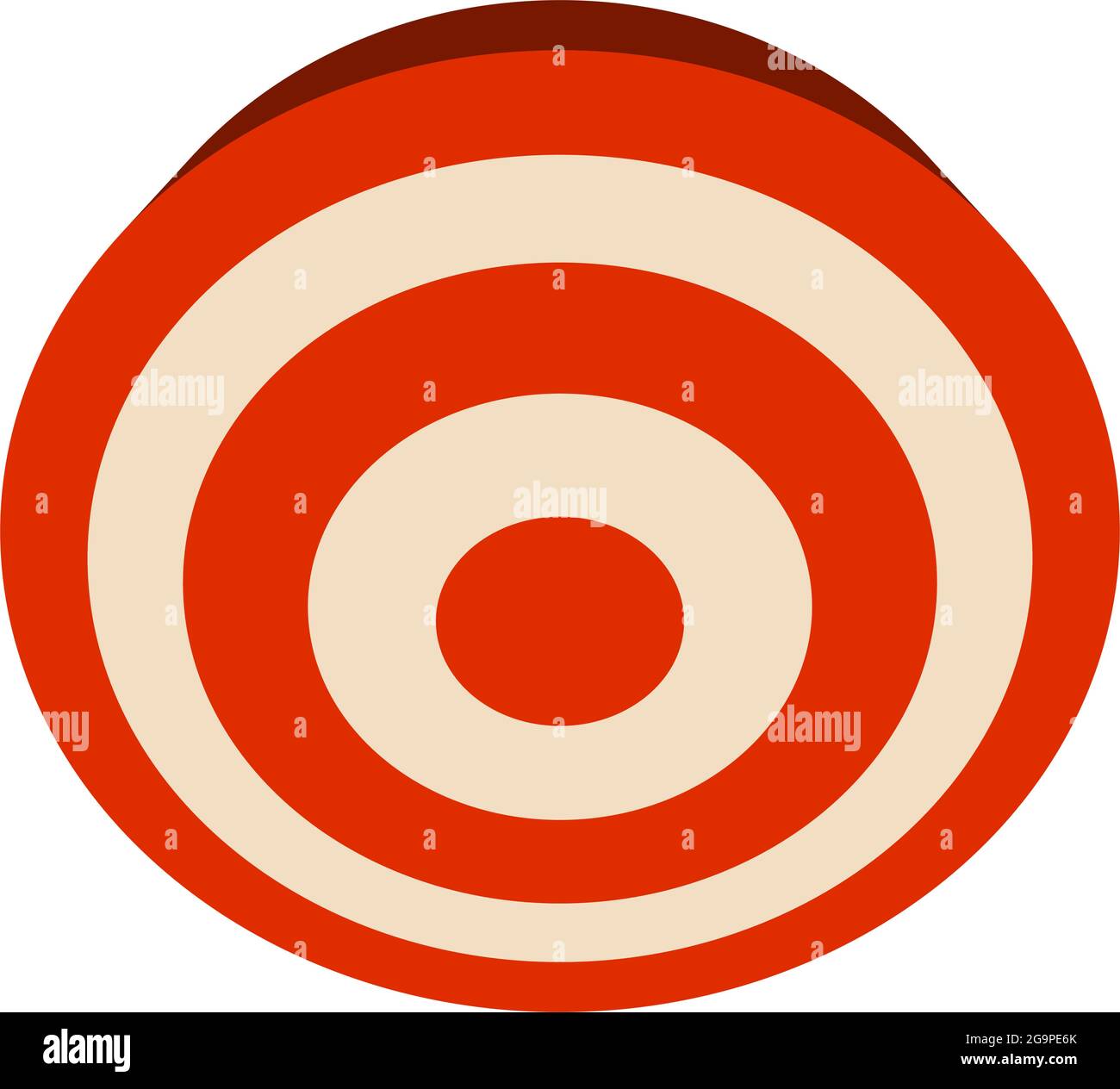 Red target mark, cross hair. Pinpoint, locate, location icon. Accurate ...