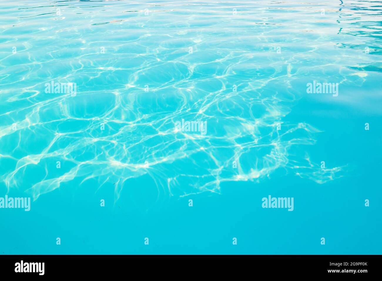 Background of clear blue beautiful water in swimming pool Stock Photo ...