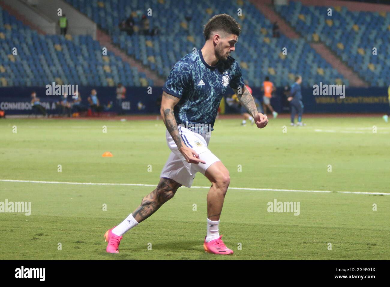 R. De Paul of Argentina during the Copa America 2021, quarter final ...