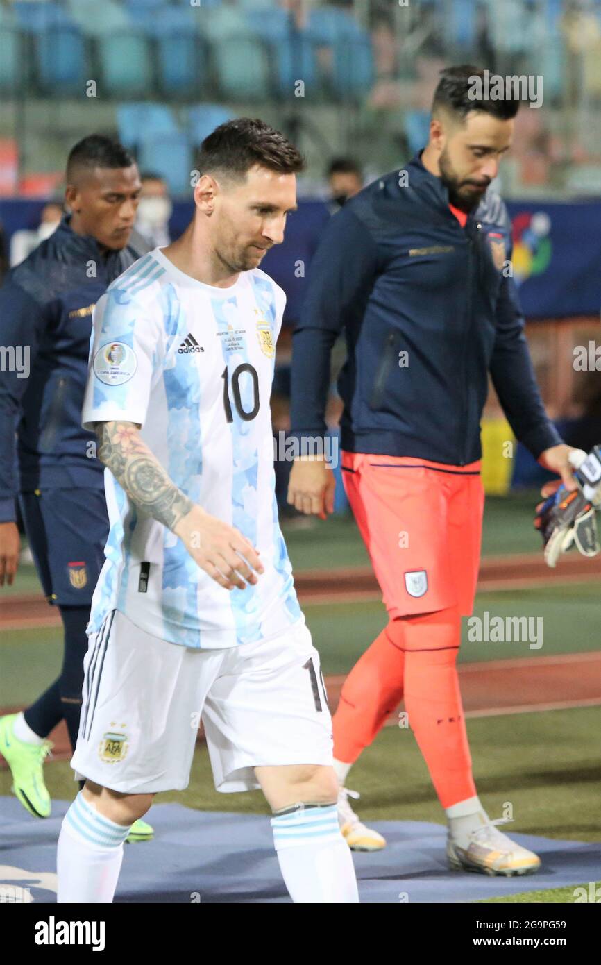 Lionel Messi of Argentina during the Copa America 2021, quarter final ...