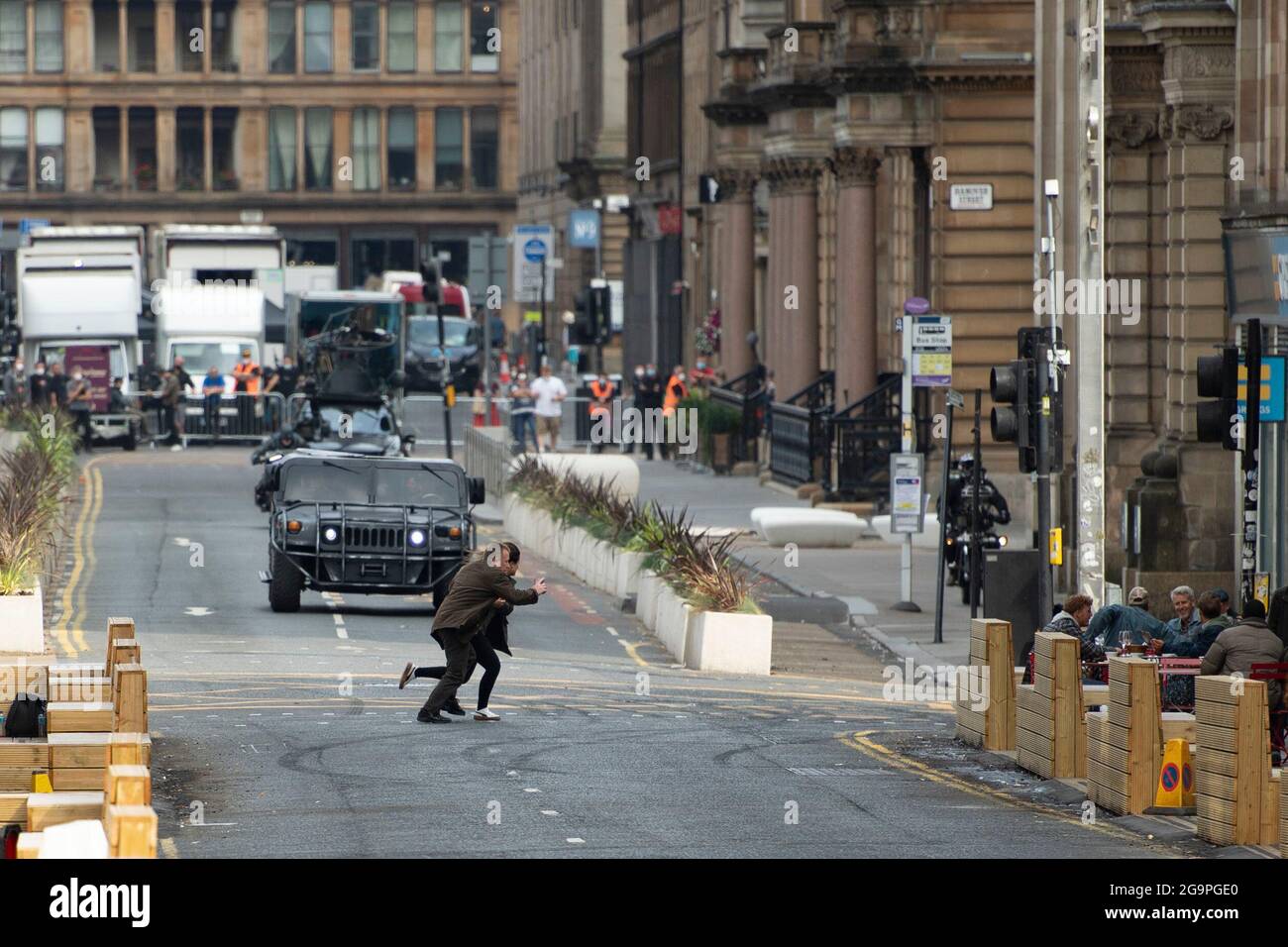Glasgow, Scotland, UK. 27th July, 2021. PICTURED: Scenes from the new ...