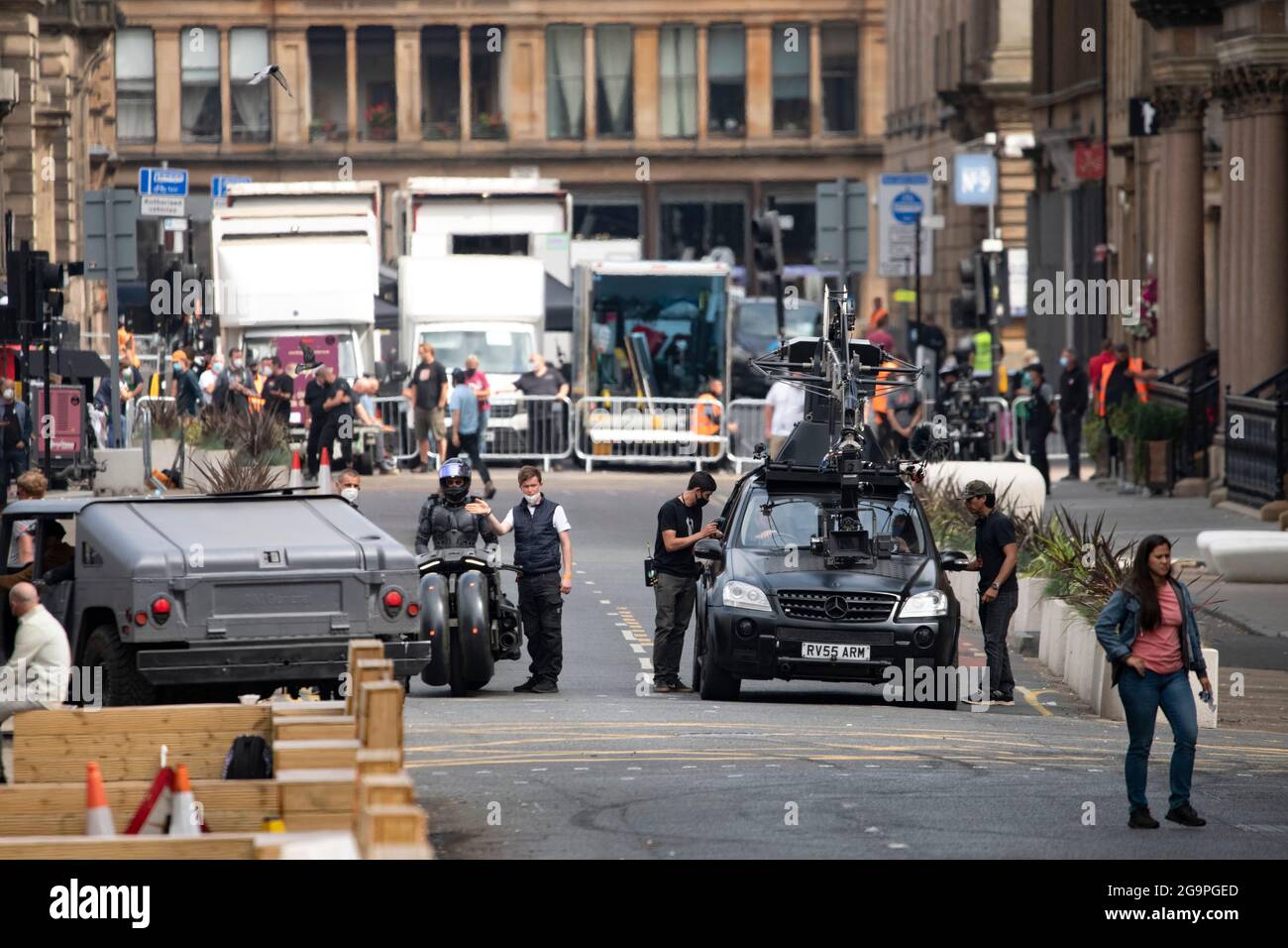 Glasgow, Scotland, UK. 27th July, 2021. PICTURED: Scenes from the new ...
