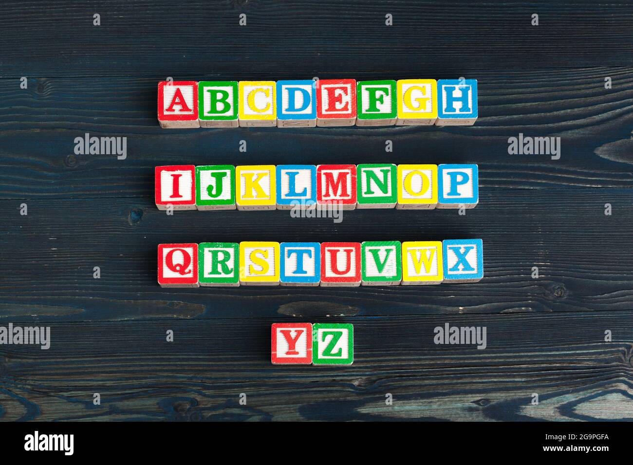 English alphabet toy train hi-res stock photography and images - Alamy