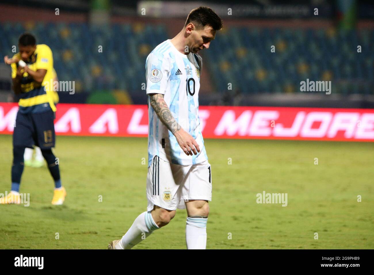 Lionel Messi of Argentina during the Copa America 2021, quarter final ...