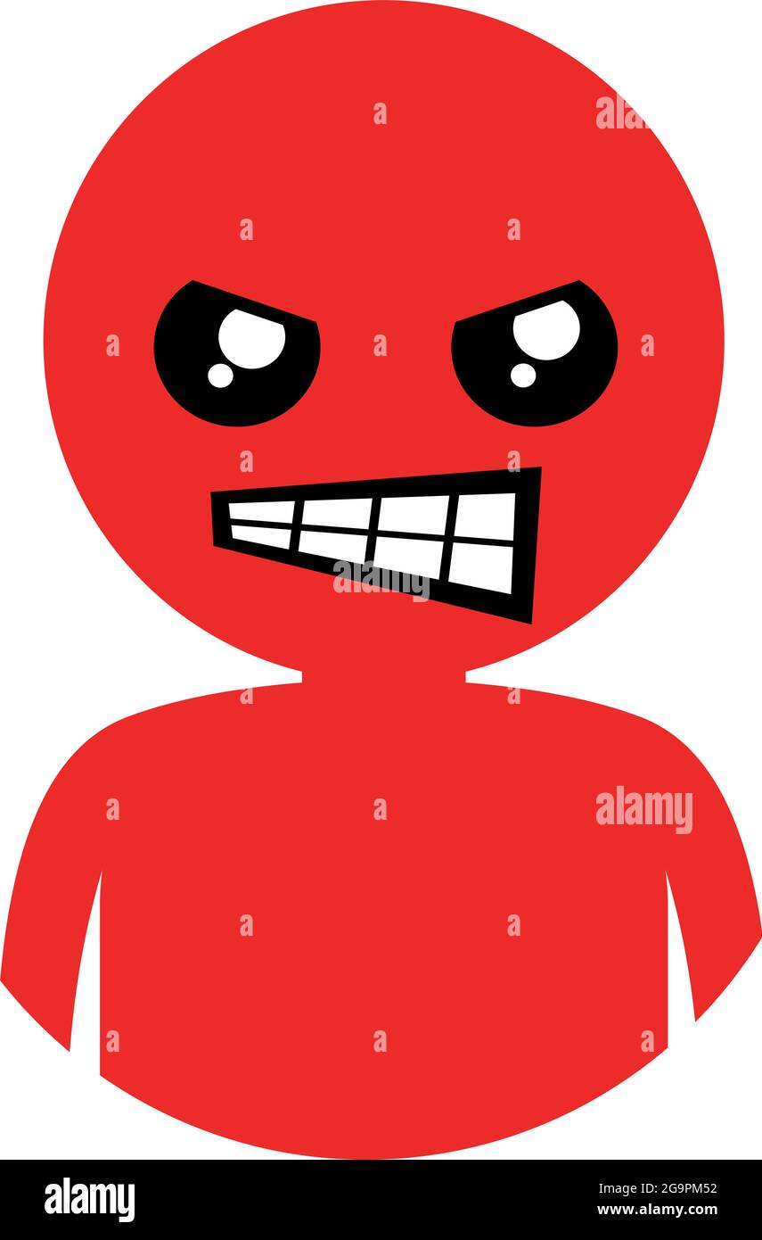Angry expression design Stock Vector Image & Art - Alamy