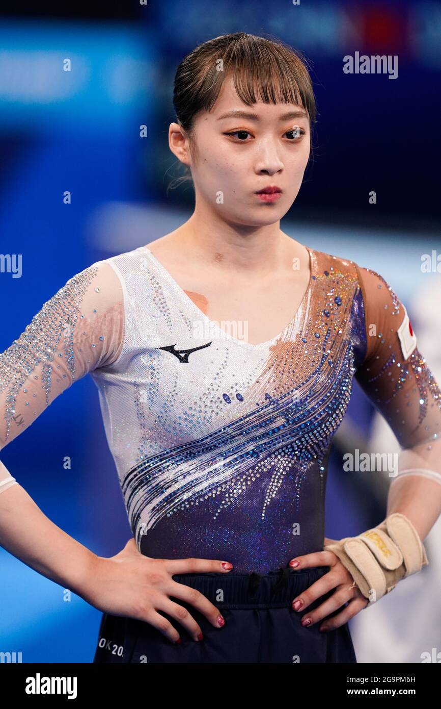 Tokyo, Japan. 27th July, 2021. Yuna Hiraiwa (JPN) Gymnastics - Artistic ...