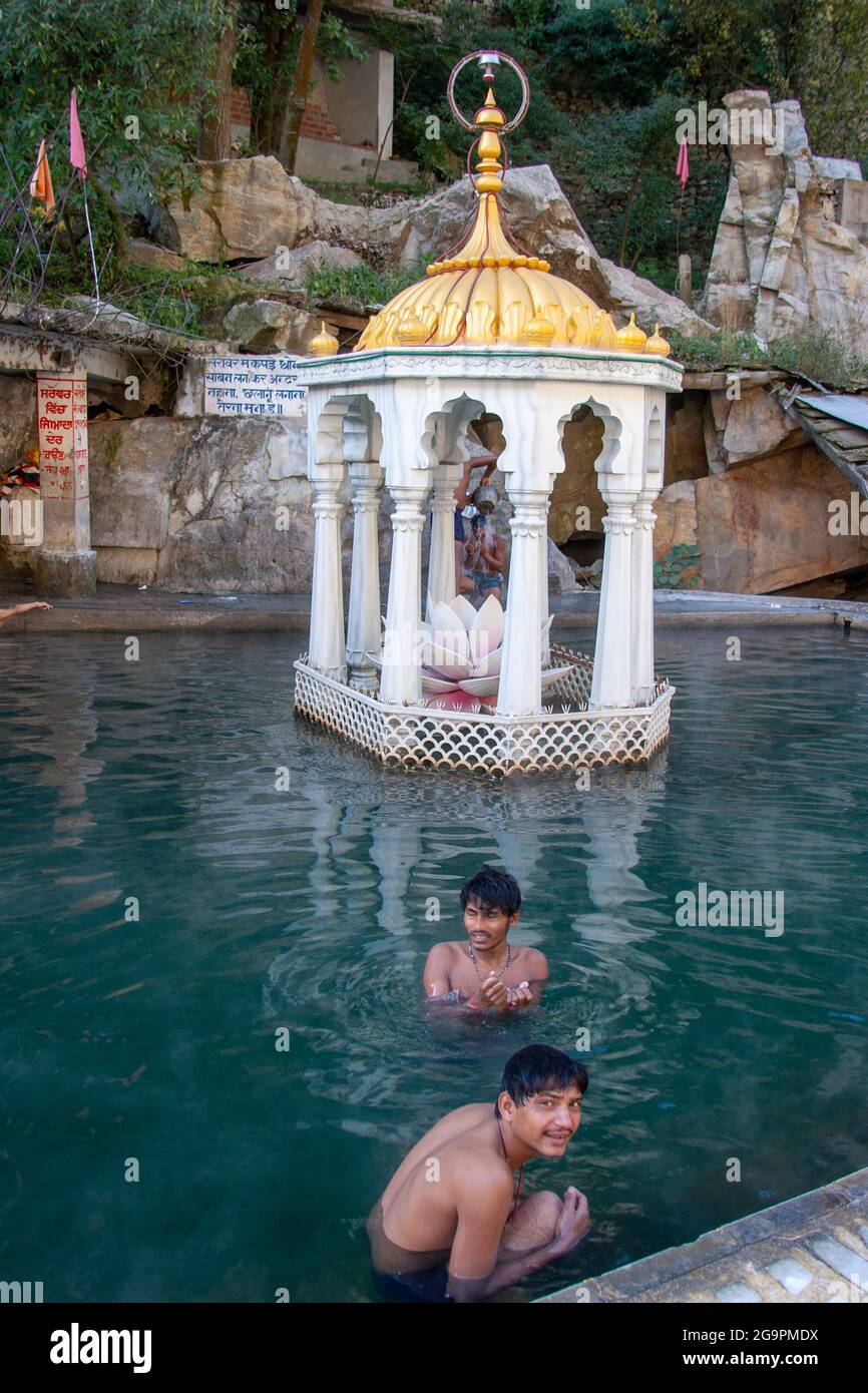 Hot springs in parvati valley hi-res stock photography and images - Alamy